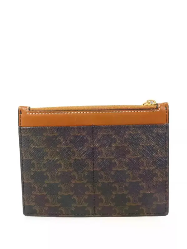 Celine Triomphe Canvas Card Holder