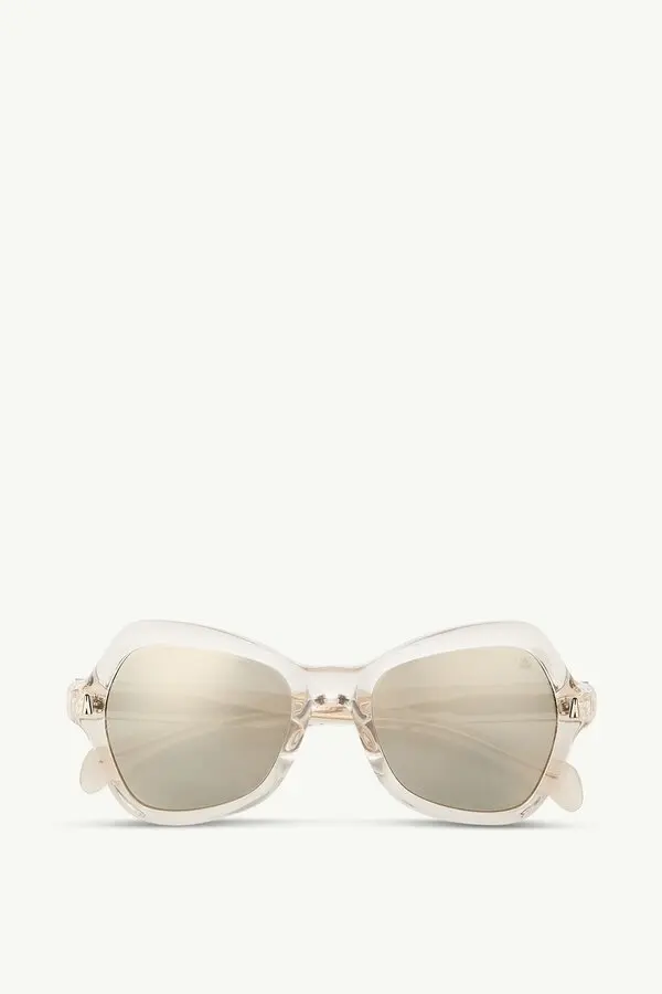 Moncler Elizia Butterfly Sunglasses - Grey