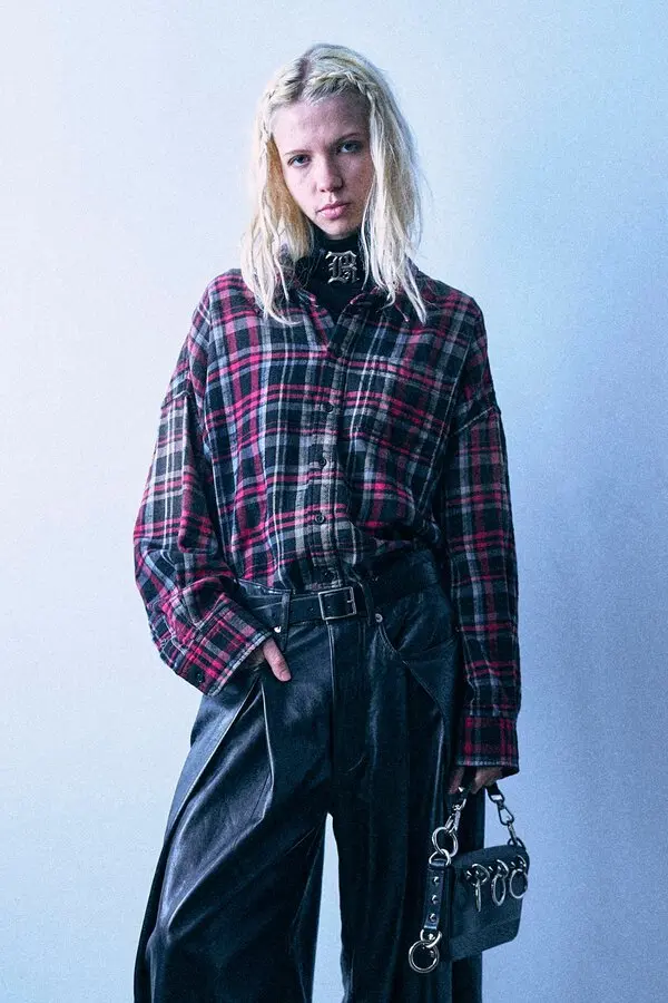 R13 Drop Neck Workshirt