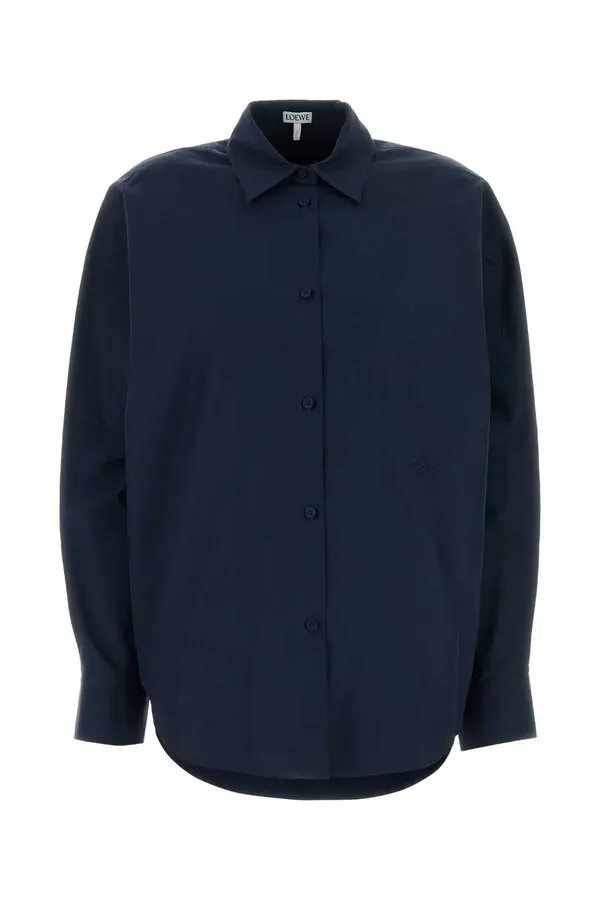 Loewe Navy Poplin Shirt
