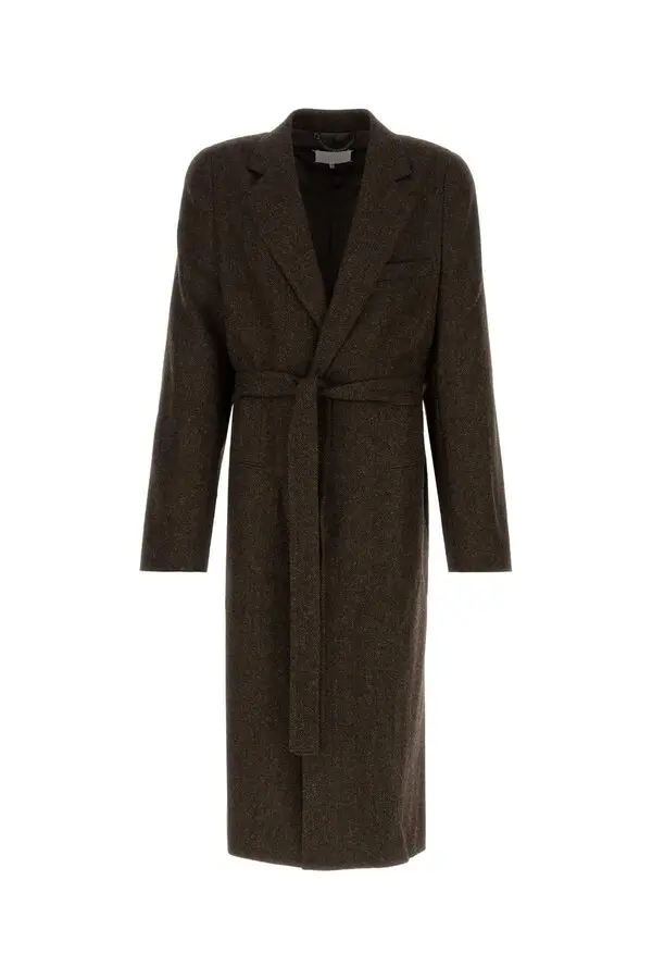MAISON MARGIELA Herringbone Wrapped Coat