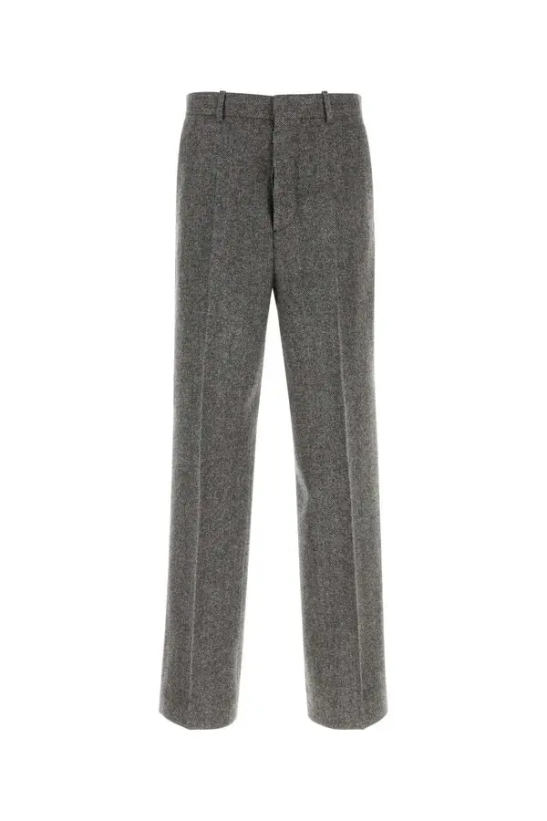 MAISON MARGIELA Grey Wool Pant - Multicolor