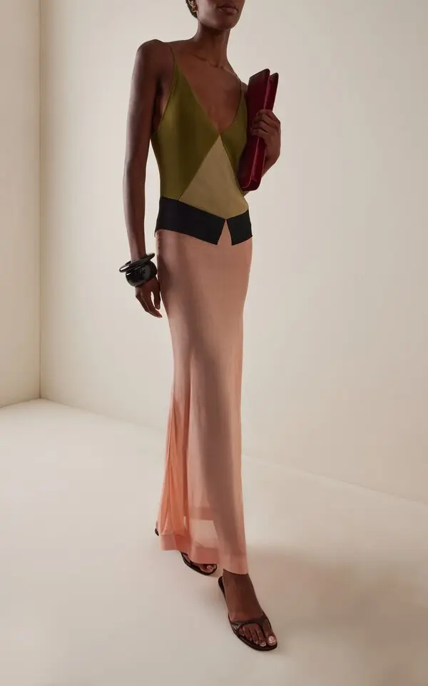 Altuzarra Lampert Chiffon Maxi Dress