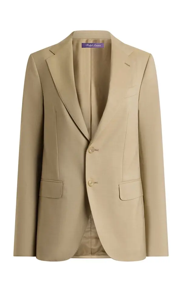Ralph Lauren Maguire Single-breasted Wool-blend Blazer