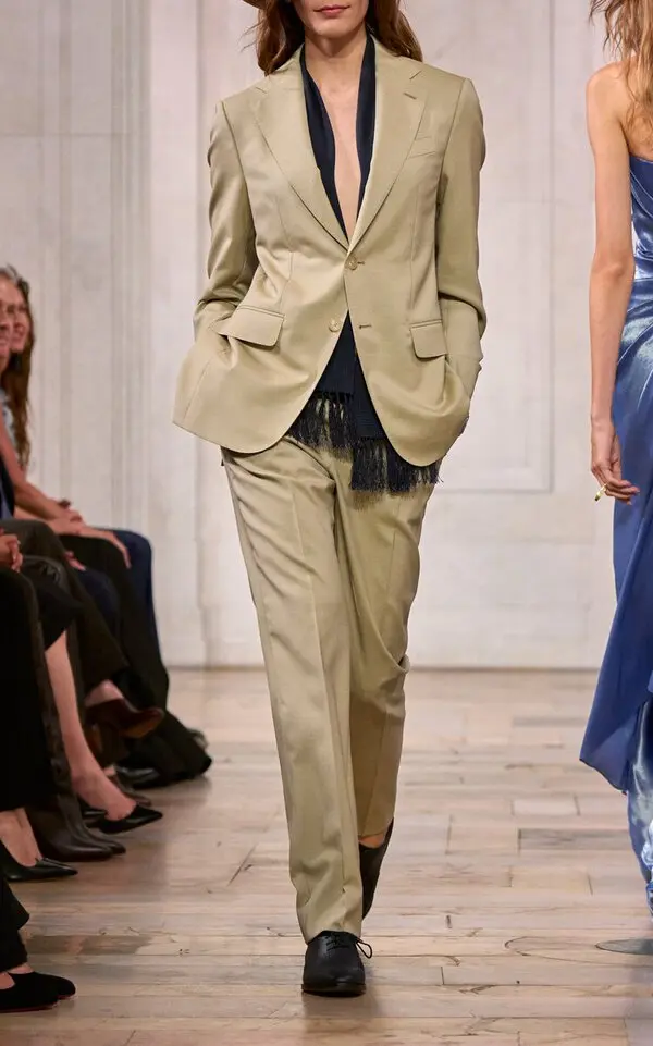 Ralph Lauren Maguire Single-breasted Wool-blend Blazer