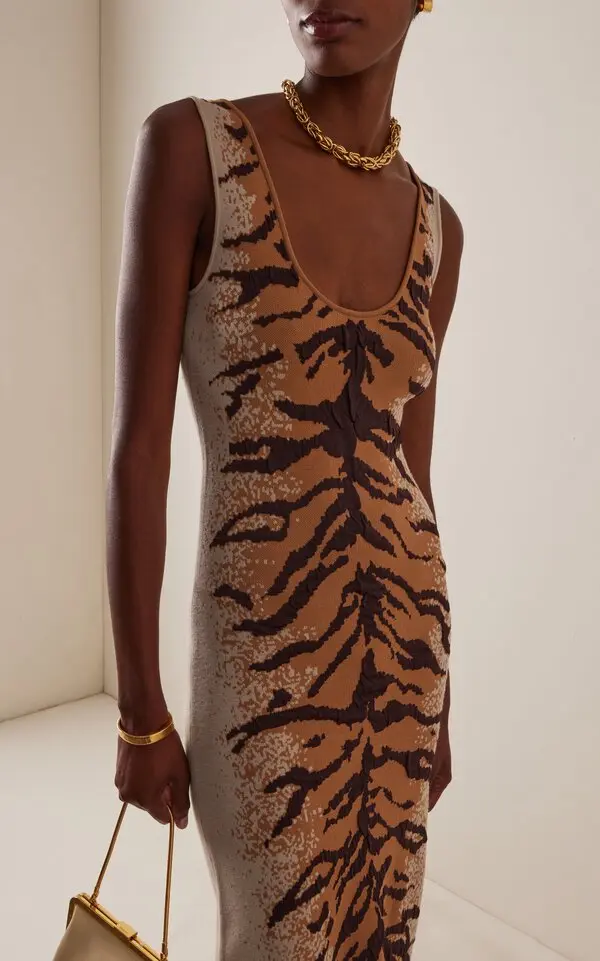 Altuzarra Lorelei Crepe Midi Dress