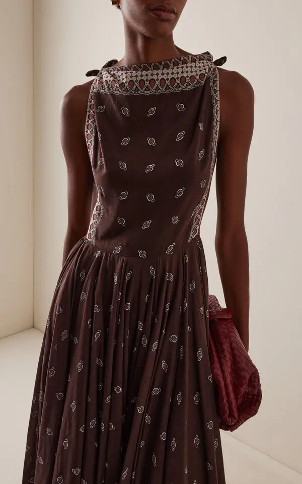 Altuzarra Carlene Cotton Midi Dress