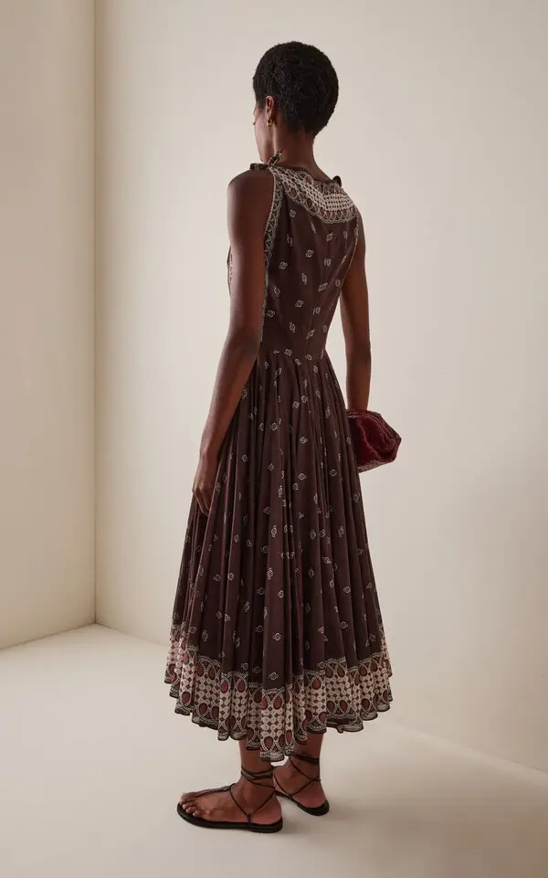 Altuzarra Carlene Cotton Midi Dress