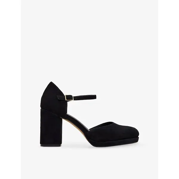 PHASE EIGHT Platform Heeled Suede Shoes