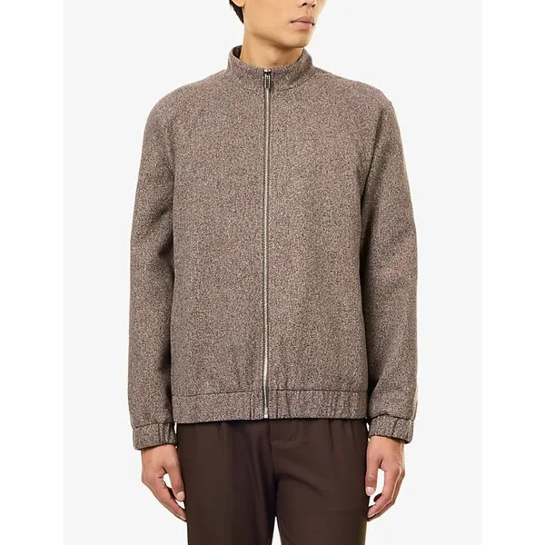 NOBL Jamie Funnel-neck Zip Woven Jacket