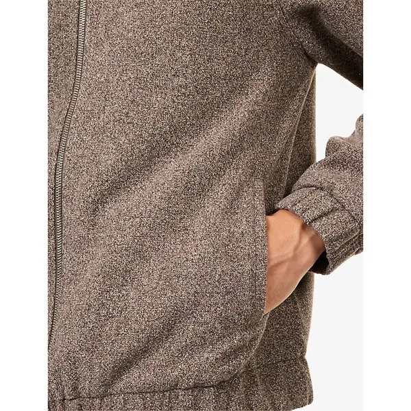 NOBL Jamie Funnel-neck Zip Woven Jacket