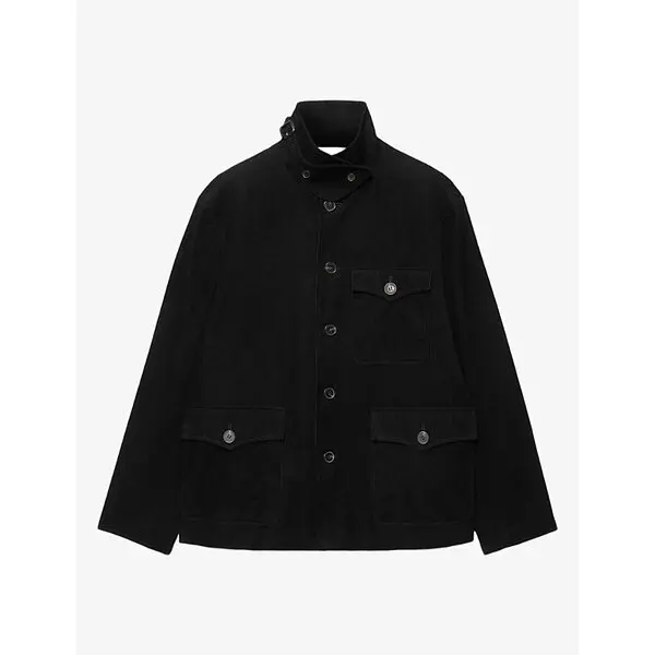 ALLSAINTS Eden Button-down Cotton-cord Jacket