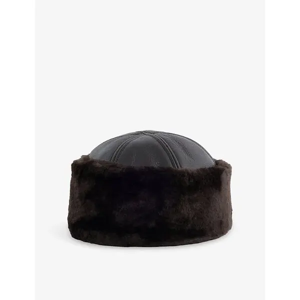 FWSS Oslo Shearling Hat - Chocolate