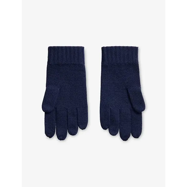 Polo Ralph Lauren Logo-embroidered Wool Gloves