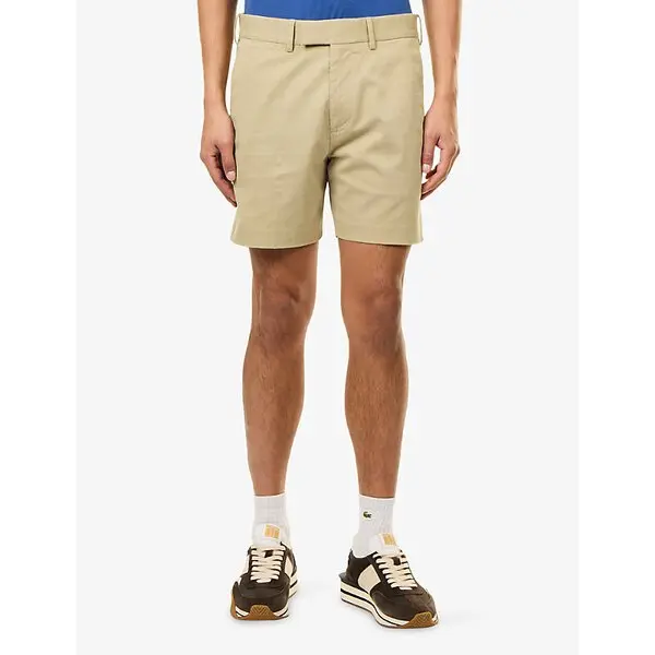 TOM FORD Tailored Stretch-cotton Chino Shorts