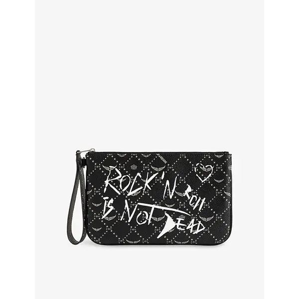 Zadig&Voltaire Z Monogram Faux-leather Pouch