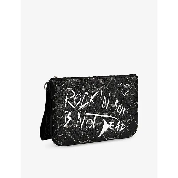 Zadig&Voltaire Z Monogram Faux-leather Pouch