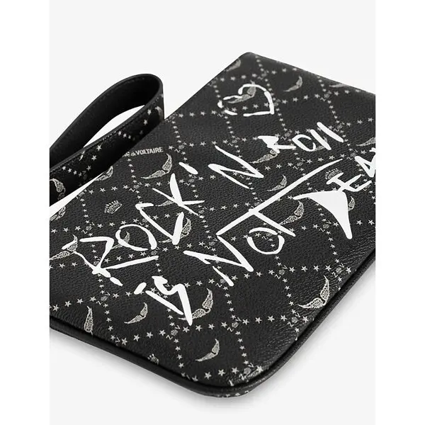 Zadig&Voltaire Z Monogram Faux-leather Pouch