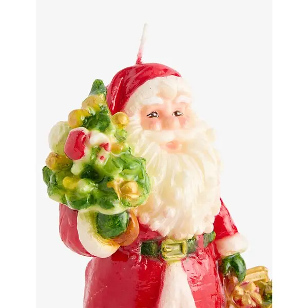 SELFRIDGES Santa Red Candle 22cm