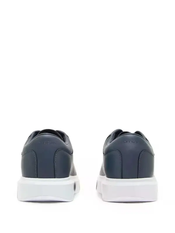 Armani Exchange Logo-print Leather Sneakers