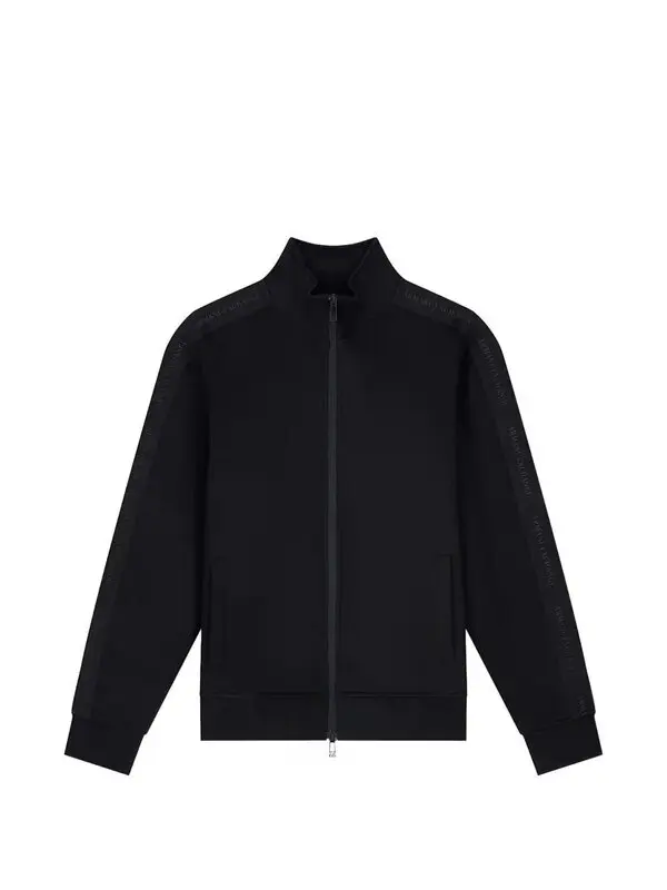 Armani Exchange Logo-tape Zip-up Cardigan
