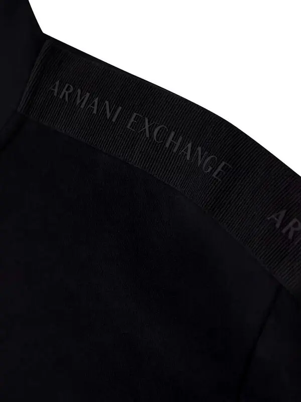 Armani Exchange Logo-tape Zip-up Cardigan