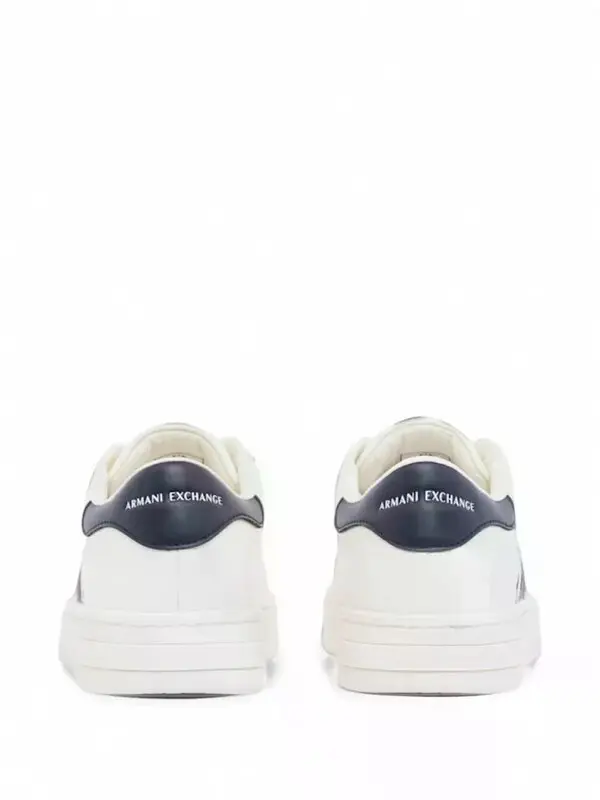 Armani Exchange Logo-print Striped Sneakers