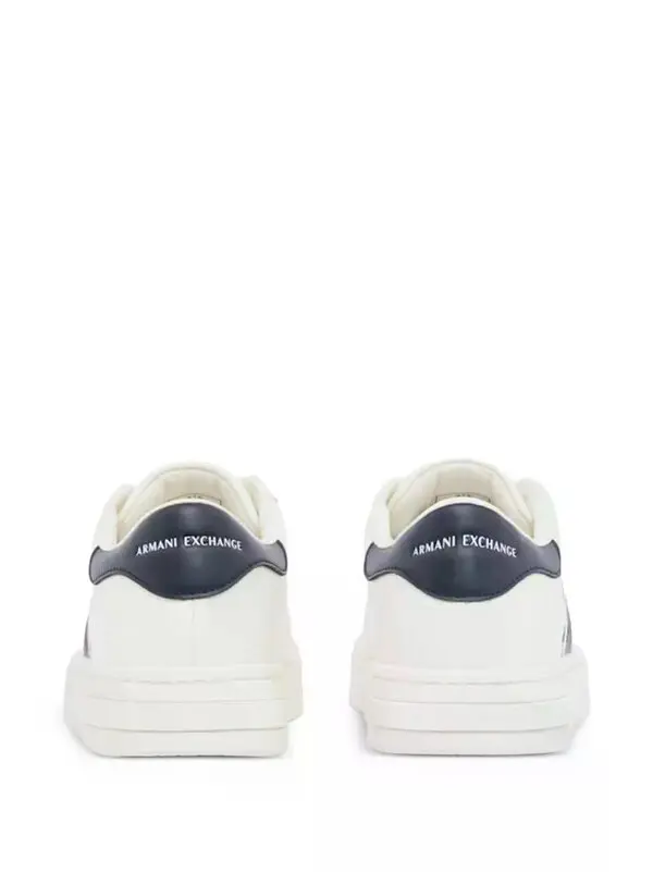 Armani Exchange Logo-print Striped Sneakers