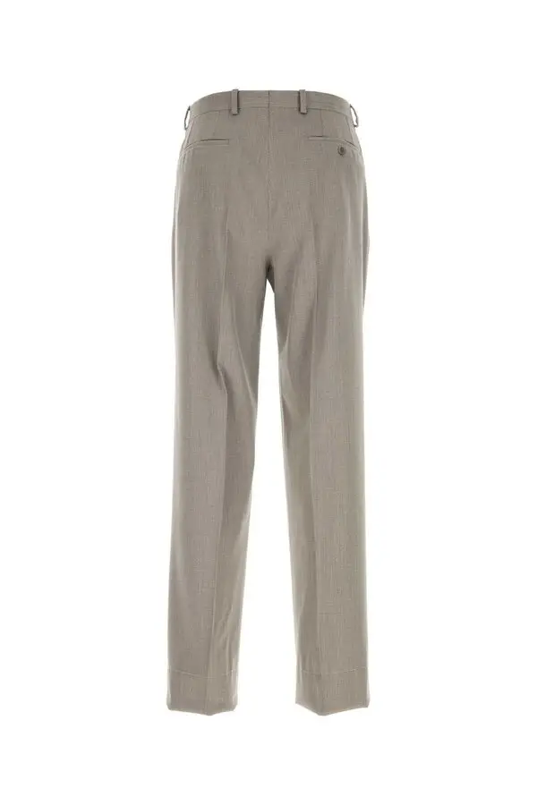 Brioni Dove Grey Wool Pant