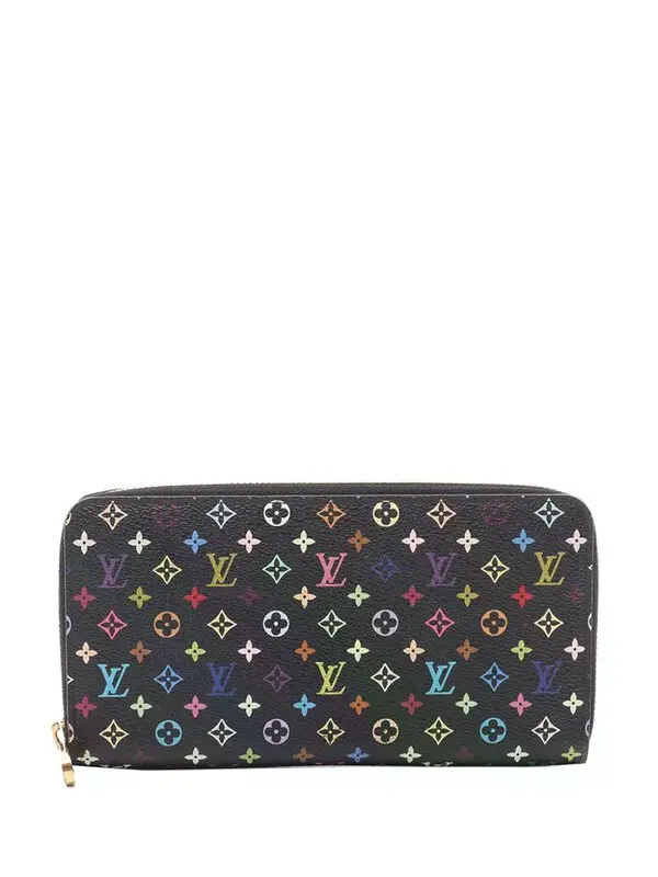 LOUIS VUITTON 2012 Monogram Multicolore Zippy Wallet Long Wallets