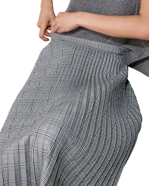 Whistles Pleated Midi Skirt