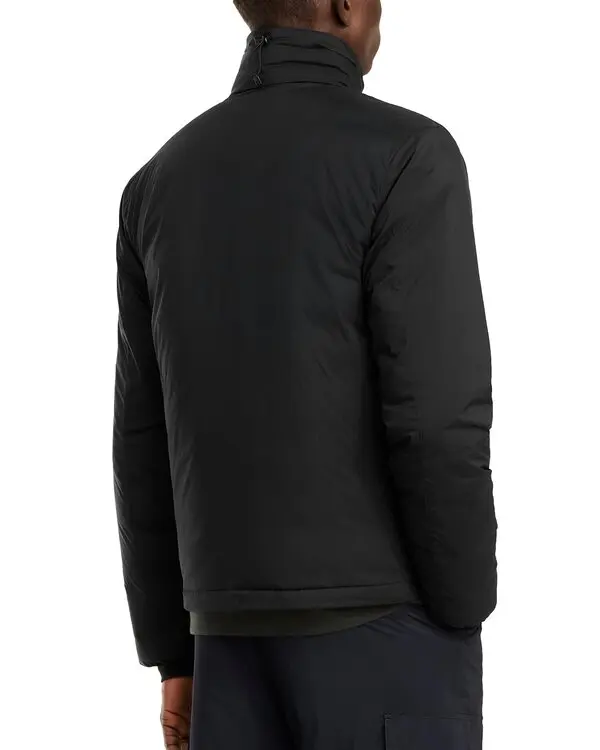 Canada Goose Lodge Logo Patch Zip Panel Jacket - Black