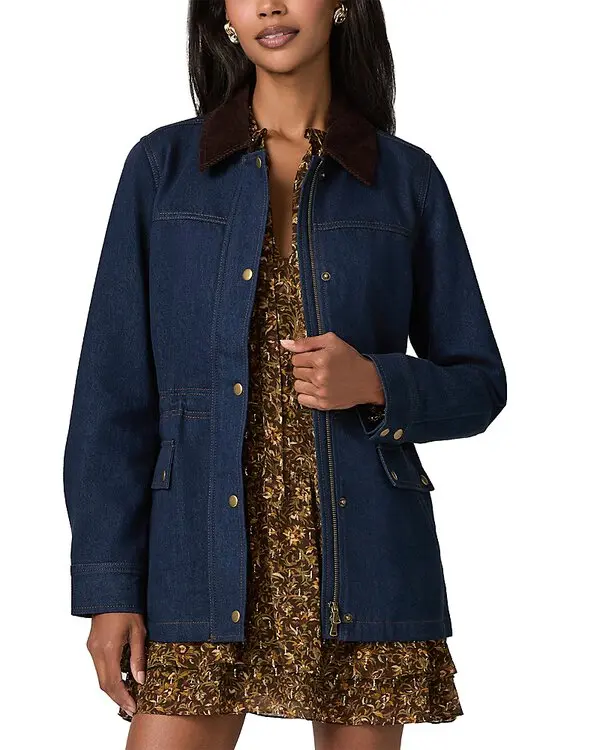 Paige Horizon Cotton Denim Jacket