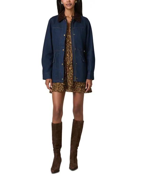 Paige Horizon Cotton Denim Jacket