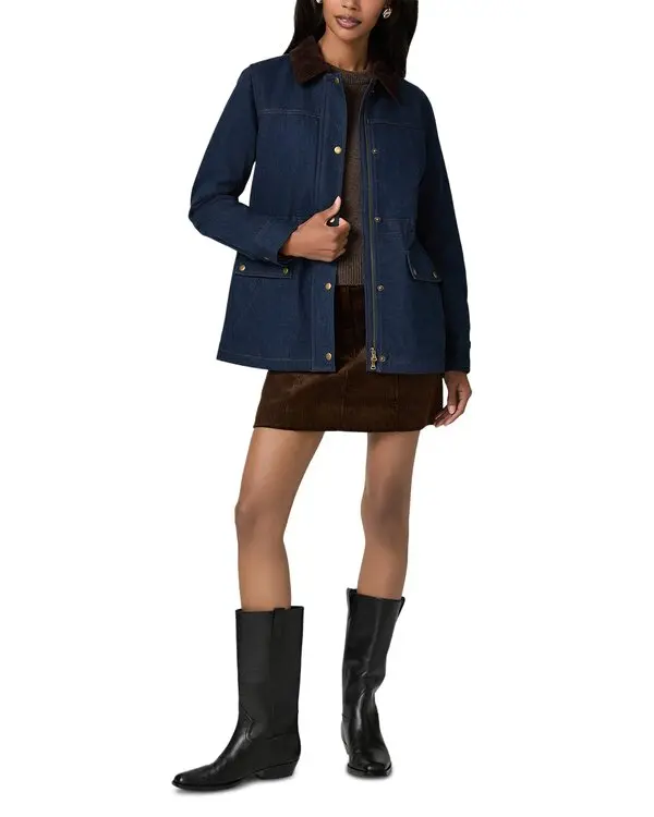 Paige Horizon Cotton Denim Jacket