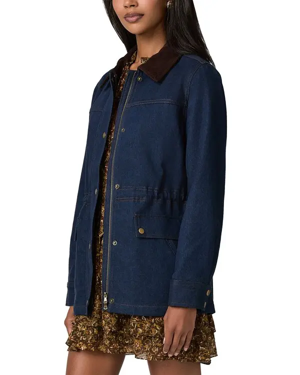 Paige Horizon Cotton Denim Jacket