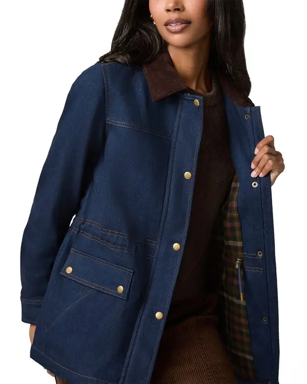 Paige Horizon Cotton Denim Jacket