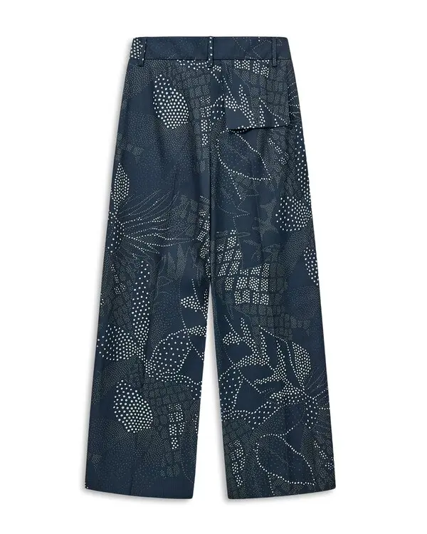 Emporio Armani Pleated Creponne Pants