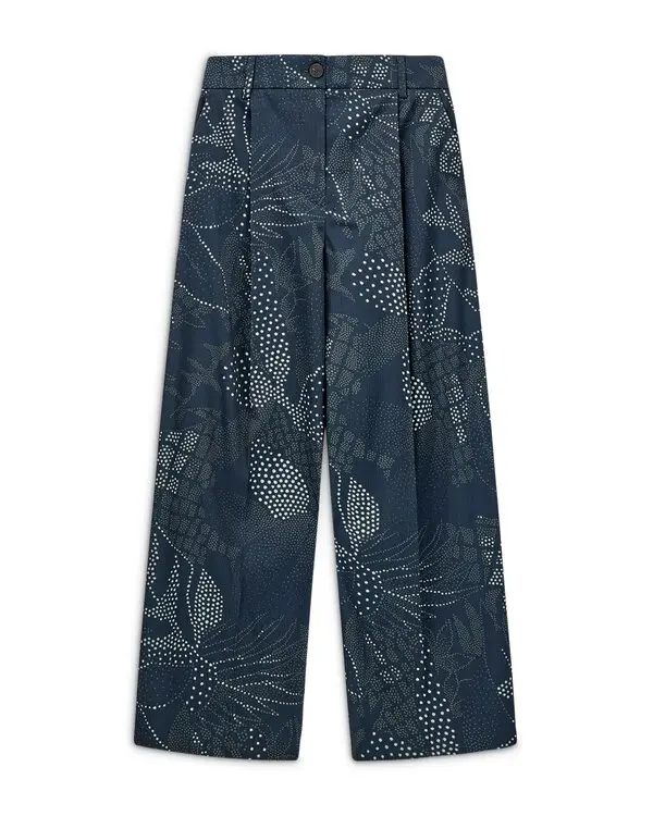 Emporio Armani Pleated Creponne Pants