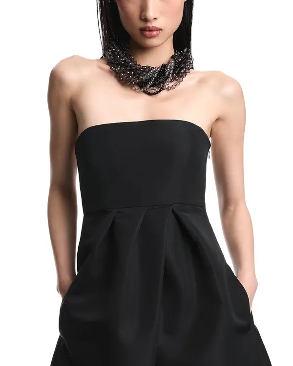 Emporio Armani Strapless Mini Dress