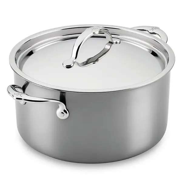 HESTAN Nanobond 6 Qt. Covered Stockpot