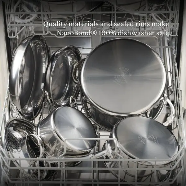 HESTAN Nanobond 6 Qt. Covered Stockpot
