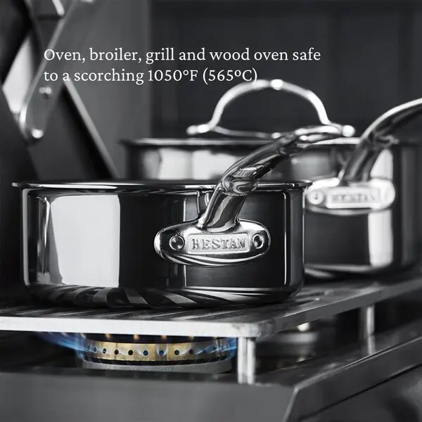 HESTAN Nanobond 6 Qt. Covered Stockpot