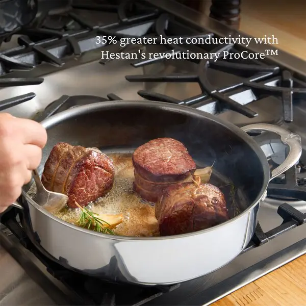HESTAN Nanobond 6 Qt. Covered Stockpot