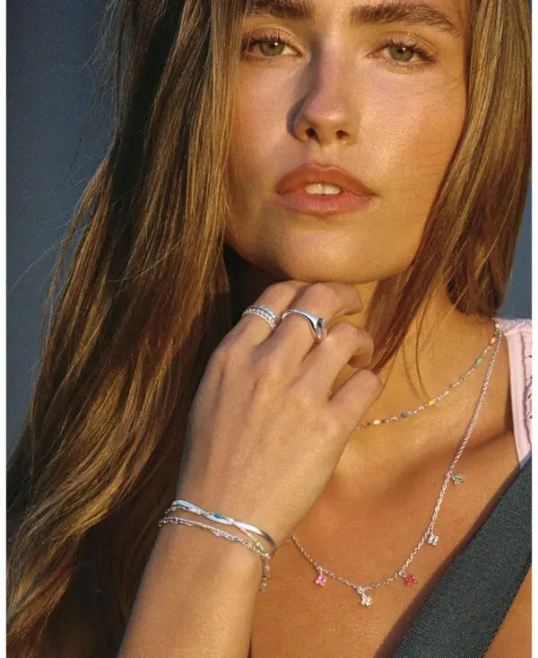 ATOLEA Daily Rings Set - Silver
