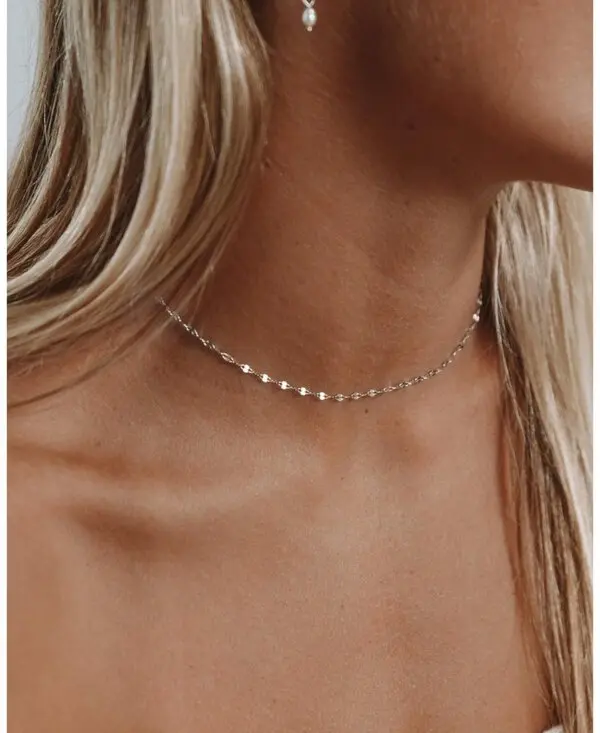 ATOLEA Dainty Choker - Silver