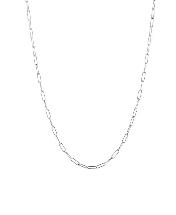 ATOLEA Cozumel Paperclip Choker - Silver