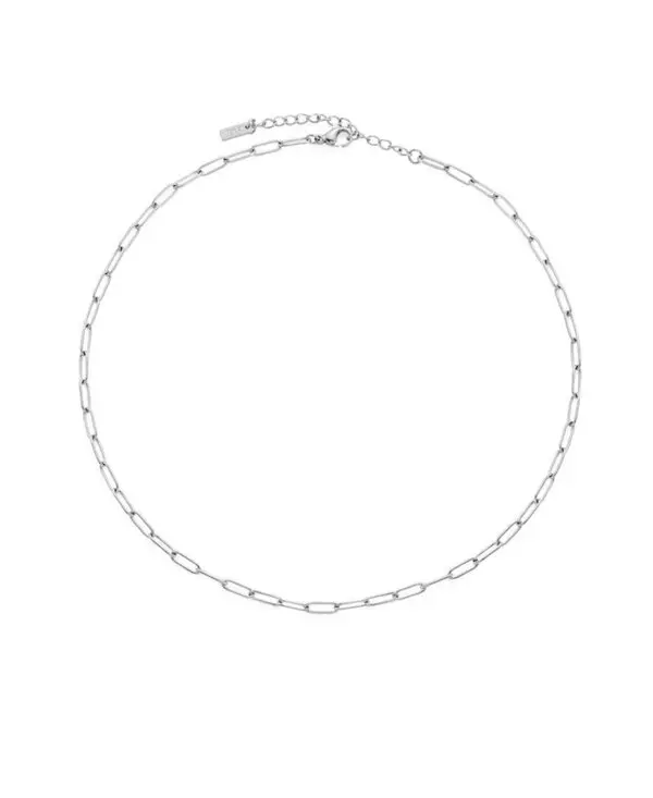 ATOLEA Cozumel Paperclip Choker - Silver