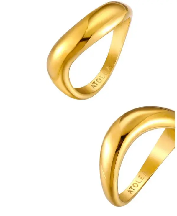 ATOLEA Double Trouble Ring Set