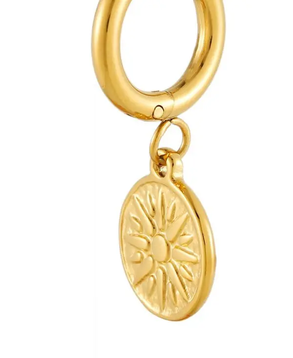 ATOLEA Golden Sun Earrings